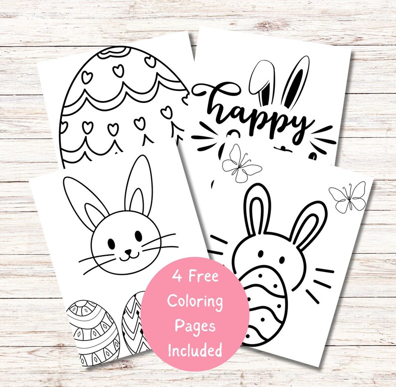 Easter Scavenger Hunt Printable for Kids, Easter Party Game, Easter ...