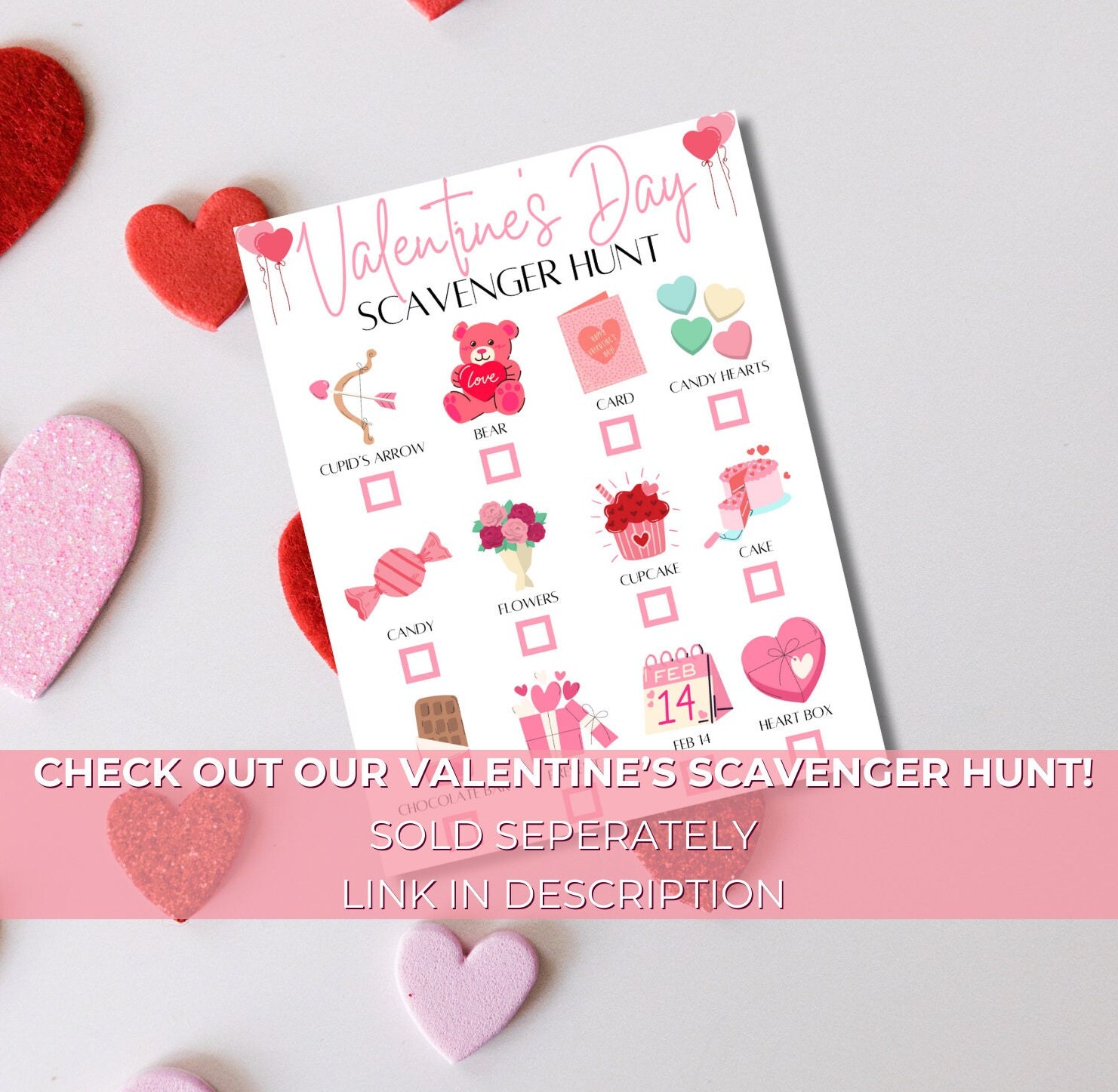 Valentines Day Printable Games Bundle, Valentines Day Games for Kids ...