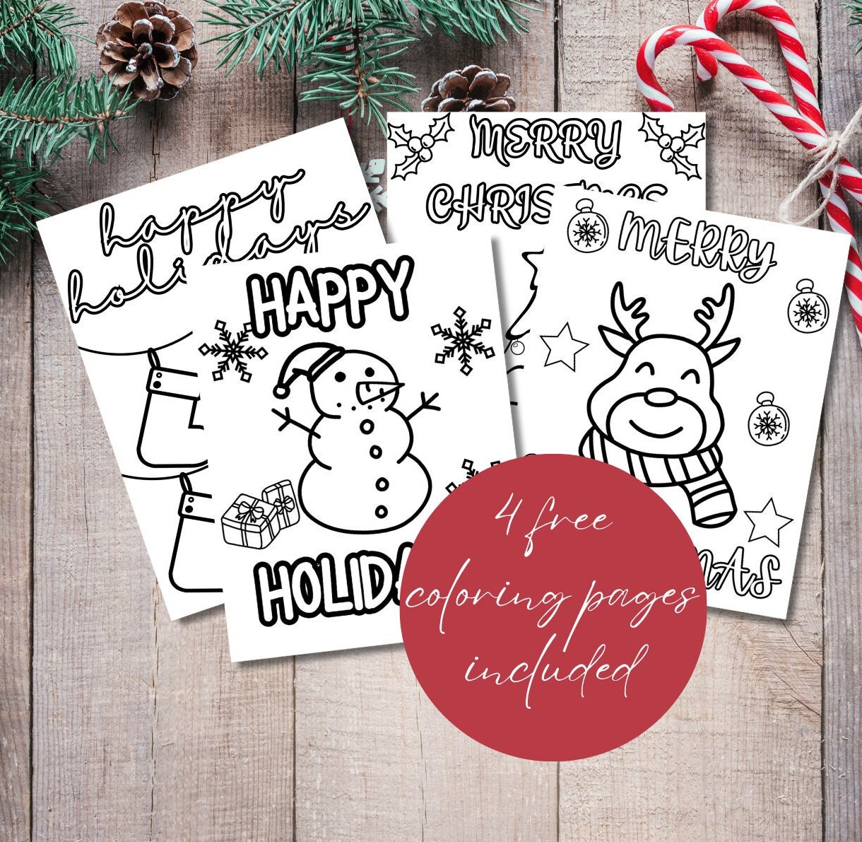 Christmas Scavenger Hunt Printable for Kids, Kids Christmas Game ...