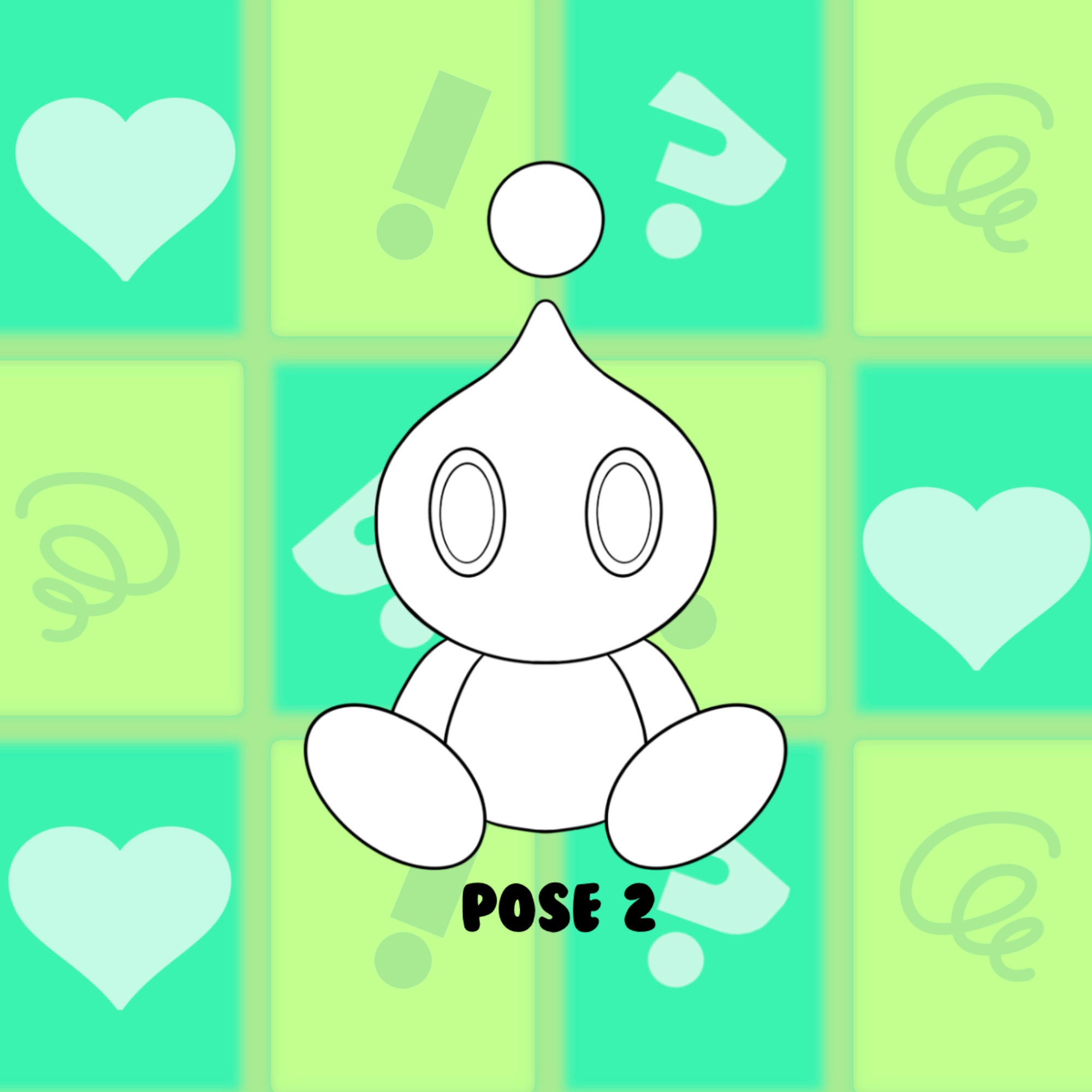 Design Your Own Custom Chao Sticker - Etsy