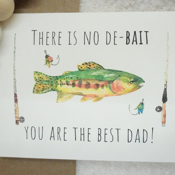 Funny Fishing Card - Etsy