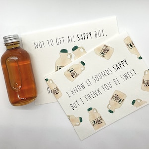 Maple Syrup Funny Greeting Card Card for Friend Birthday - Etsy