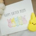 Bunny Peeps Easter Card happy Easter Peeps missing My Peeps Cute Rabbit ...