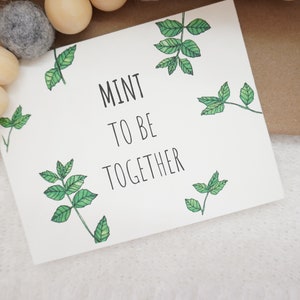 Mint to Be Together | Funny Greeting Card | Valentine's Day ...