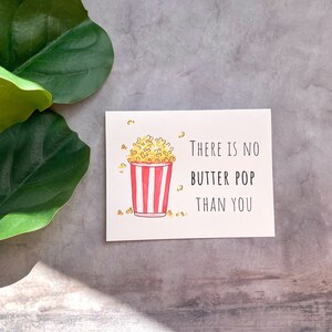 There is No Butter Pop Than You |funny Father's Day or Birthday Card ...
