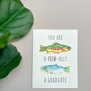 Officially (ofishally) a Graduate| Funny Card for Graduation and ...