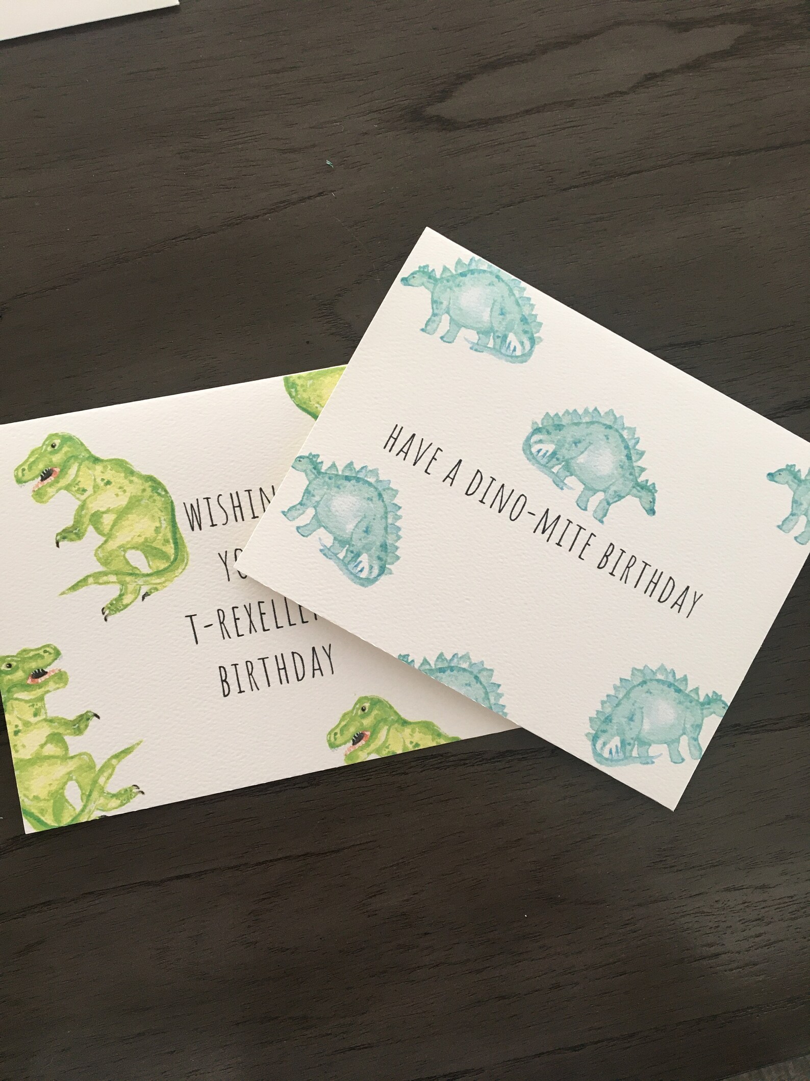 Funny Dinosaur Birthday Cards Dino-mite Birthday - Etsy