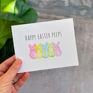 Bunny Peeps Easter Card happy Easter Peeps missing My Peeps Cute Rabbit ...