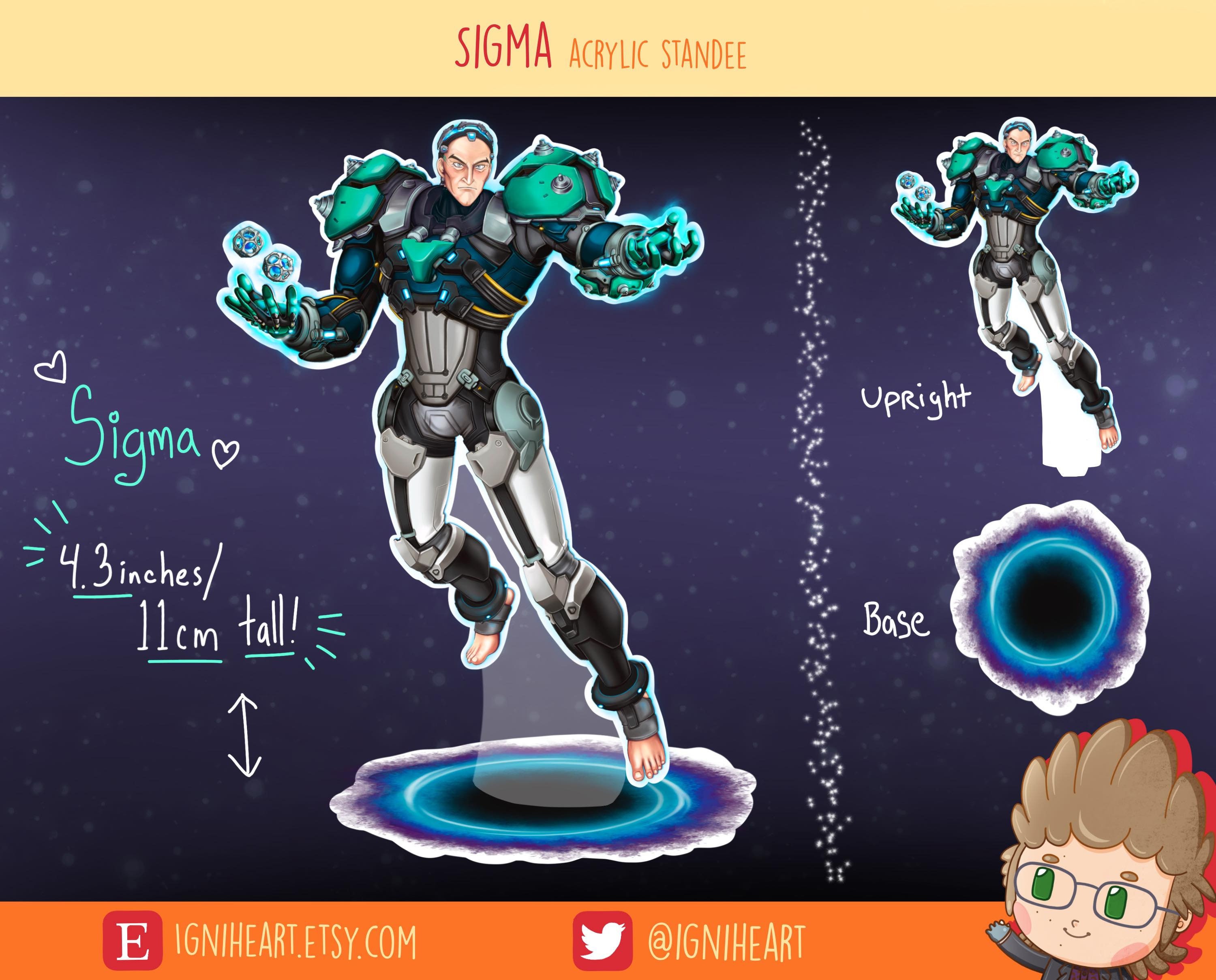 SIGMA Aka Siebren De Kuiper Acrylic Standee - Etsy Australia