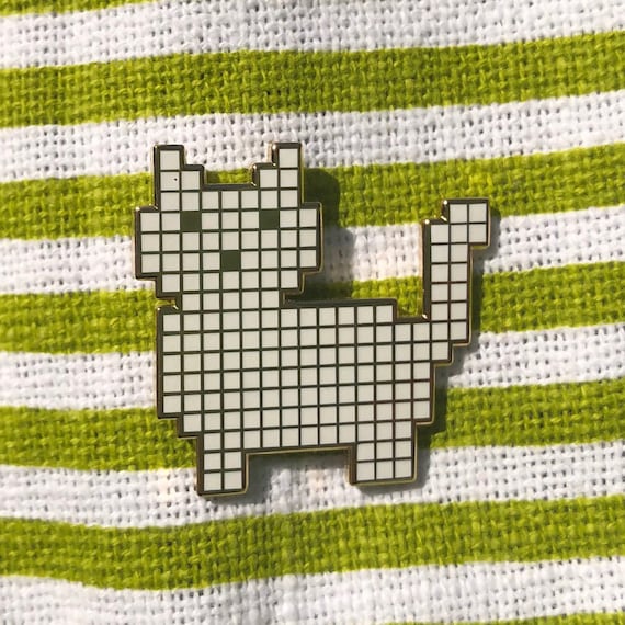 Pixel Cat - Etsy