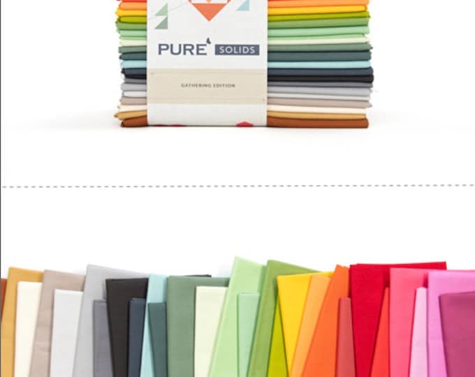 Fat Quarter Bundle/ Half Yard Fabric Bundle/ Curated Bundle / Pure ...