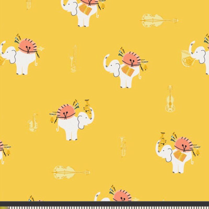 Musical Elephant - Etsy