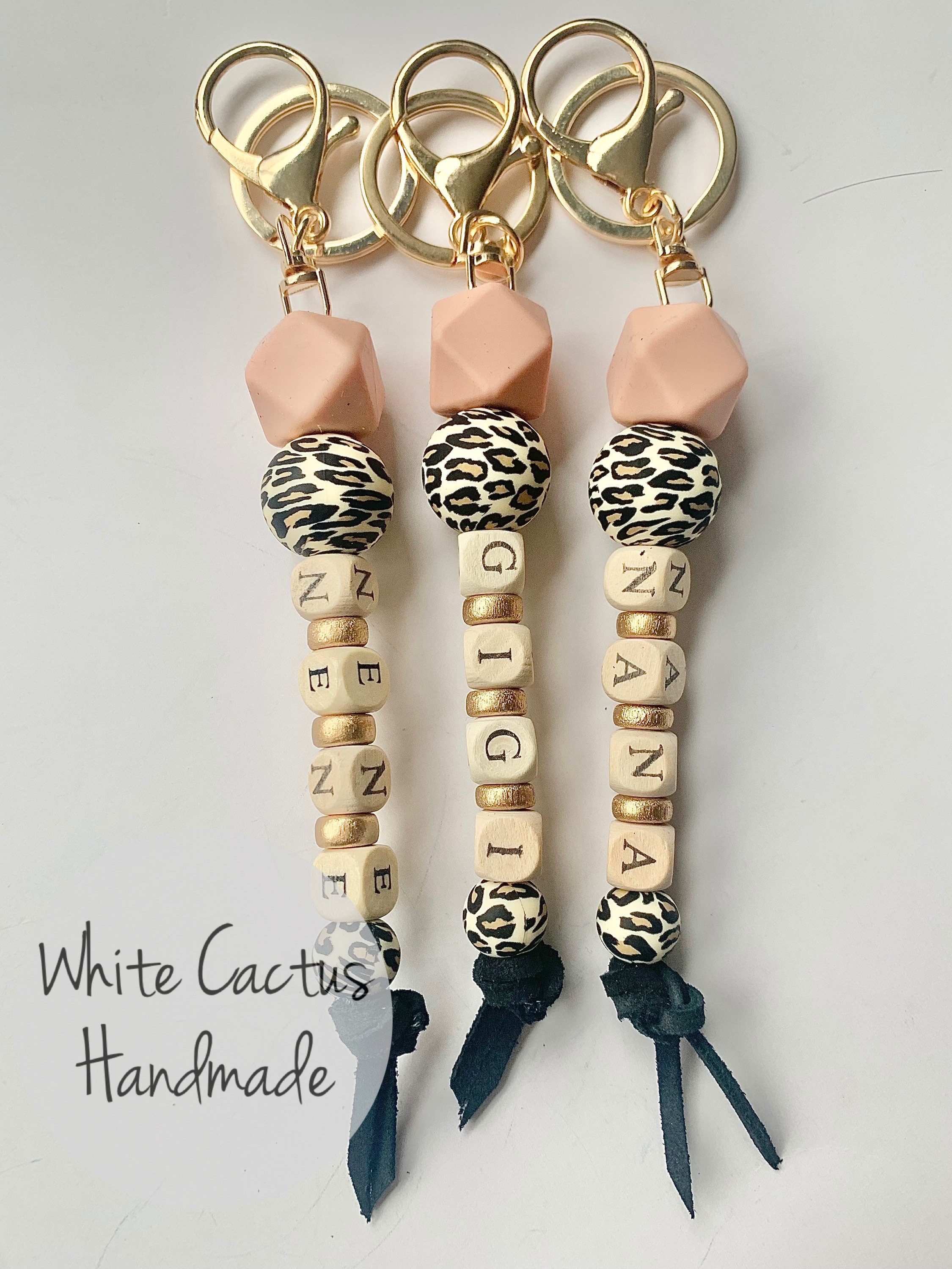 Grandma Keychain Personalized Gama Mamaw Custom Leopard - Etsy