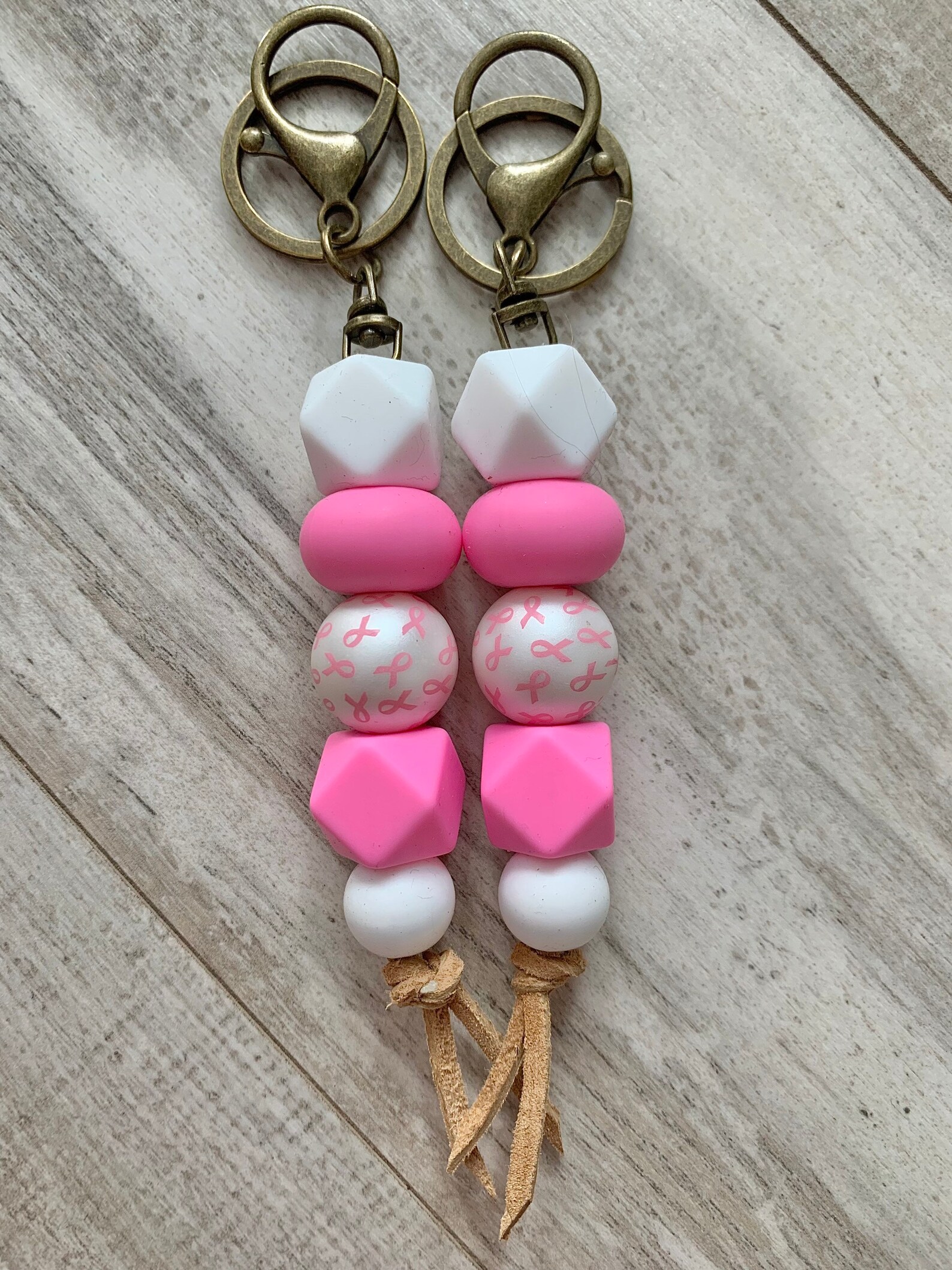 Breast Cancer Awareness Keychain Breast Cancer Keychain Pink - Etsy