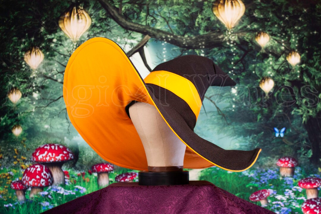 Giant Basic Witch Hat, With/without Detachable Bow - Etsy