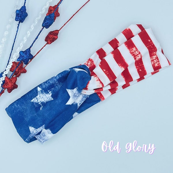 Patriotic Headband - Etsy