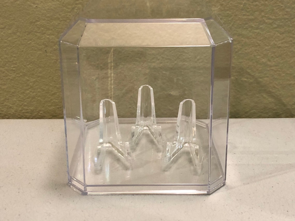 Championship 3 Ring Display Case Use for NFL NHL NBA Mlb Ncaa Fan ...