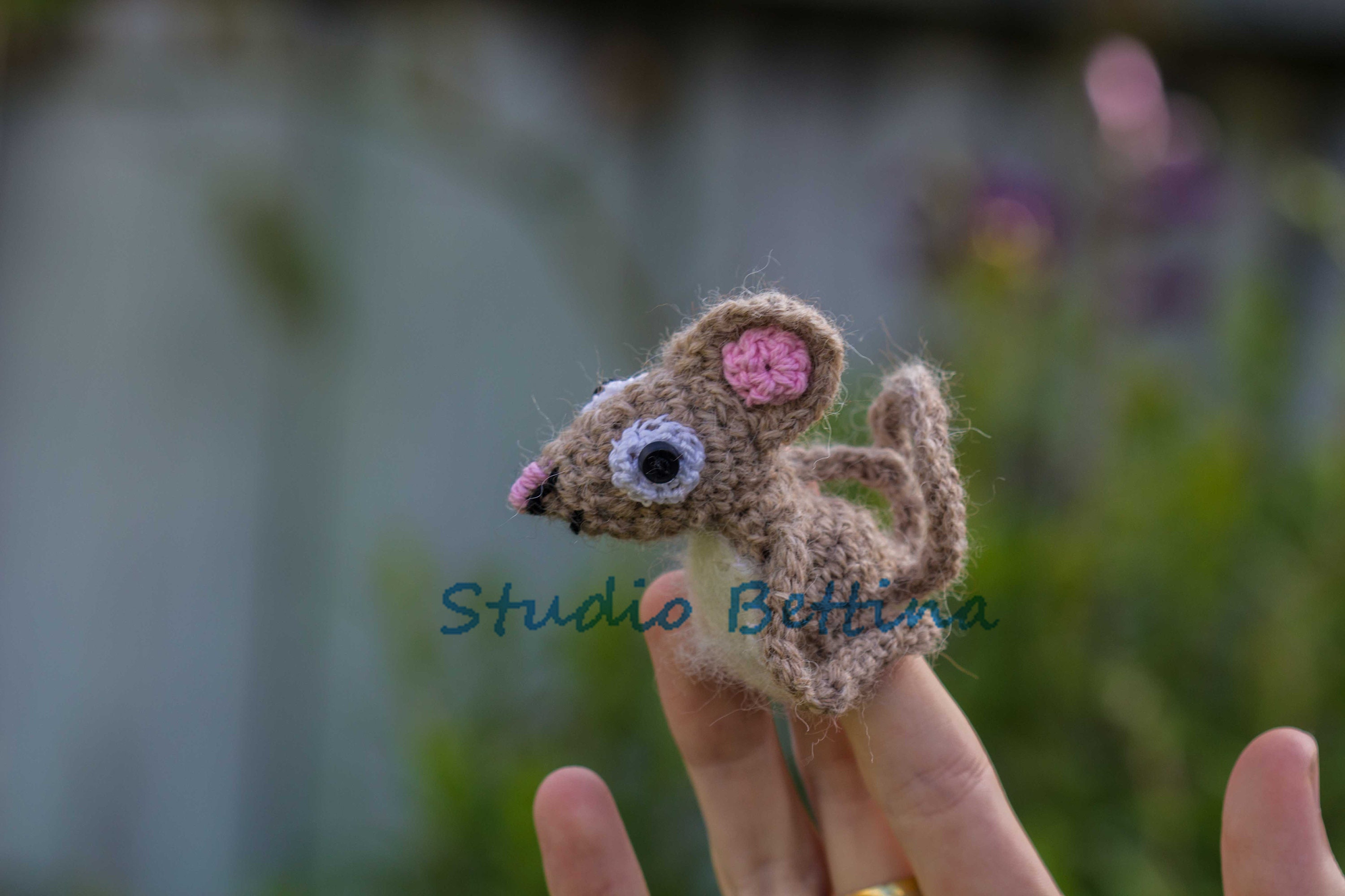 Mouse Finger Puppet - UK Crochet Pattern (gruffalo) - Etsy