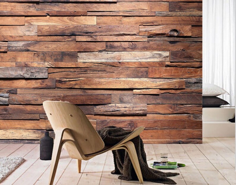 3D Brown Brick Wall L138 Removable Wallpaper Self Adhesive | Etsy