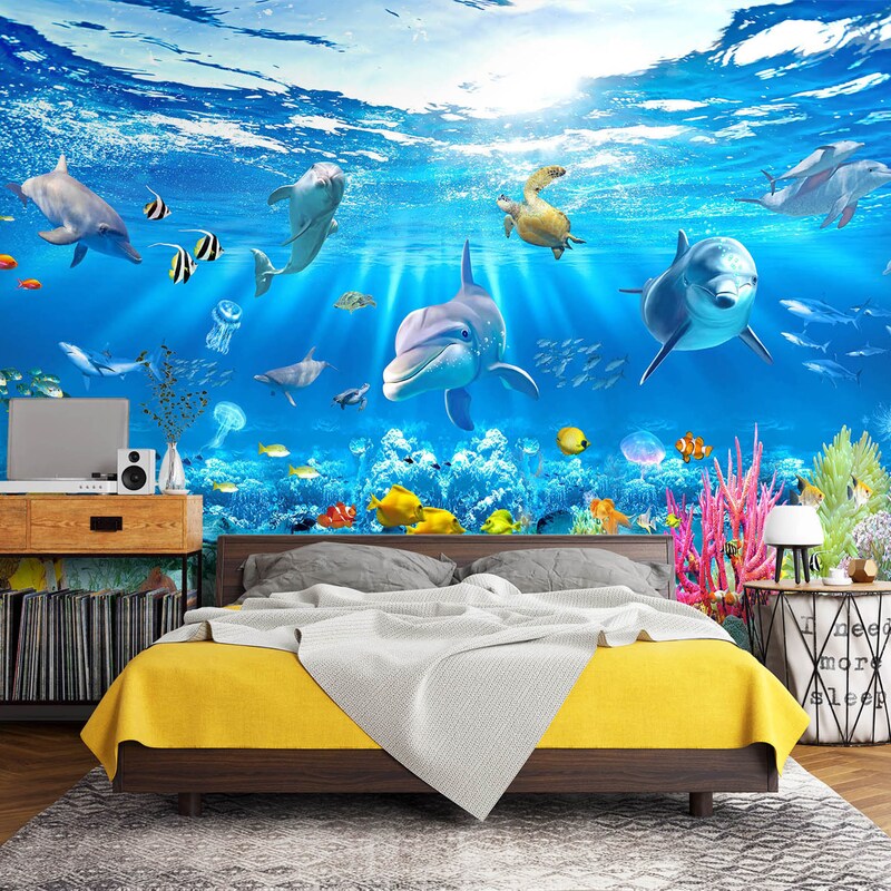 Dolphin Wallpaper - Etsy