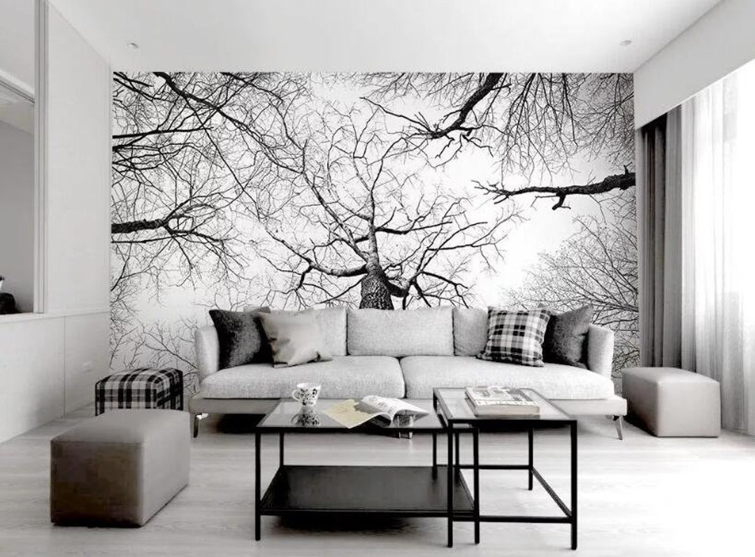 3D Tree Trunk E128 Removable Wallpaper Self Adhesive Wallpaper Extra ...