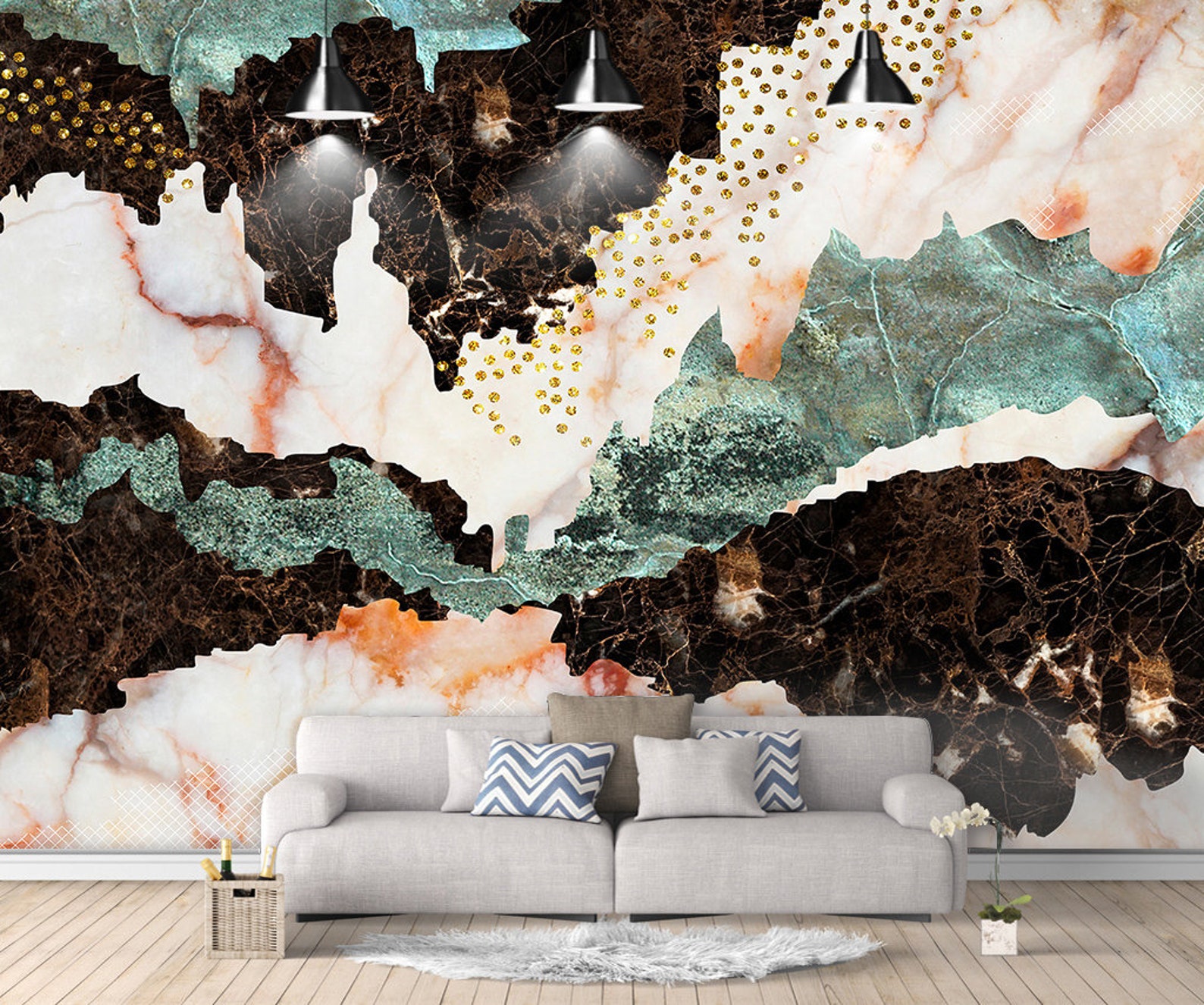 3D Abstract D381 Removable Wallpaper Self Adhesive Wallpaper - Etsy
