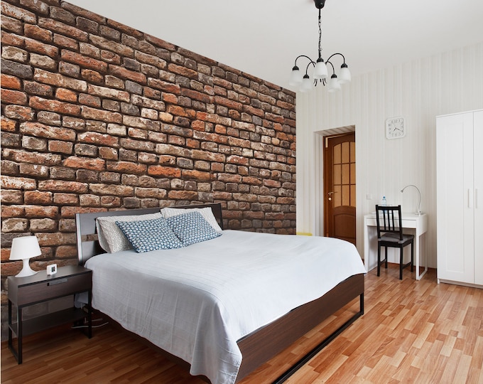 3D Old Bricks L275 Removable Wallpaper Self Adhesive Wallpaper Extra ...