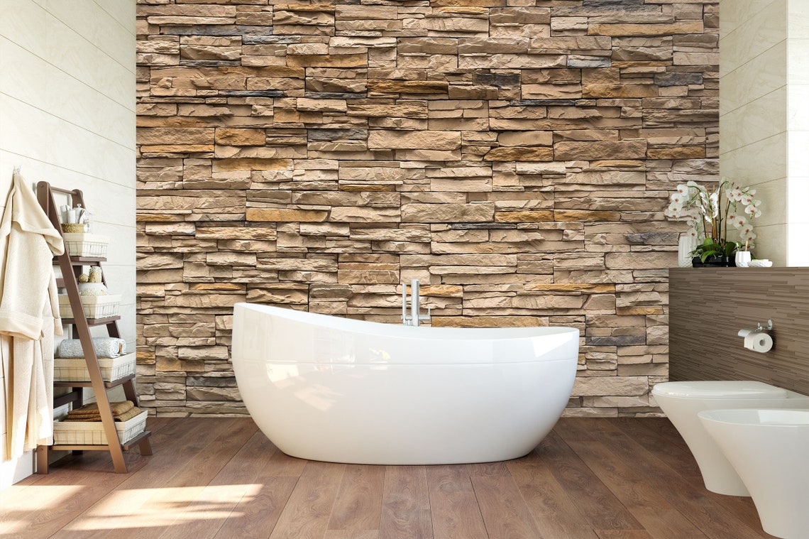 3D Brick Wall FJF434 Removable Wallpaper Self Adhesive | Etsy