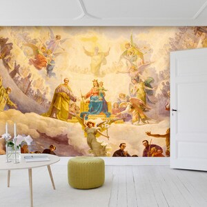 3D Jesus Christ Kingdom A144 Removable Wallpaper Self Adhesive ...