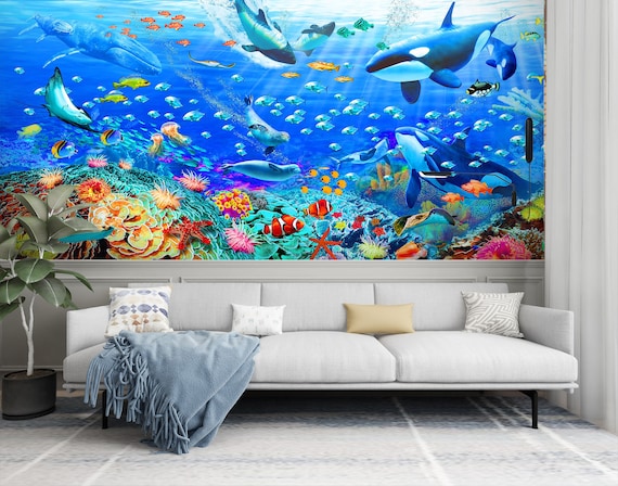 3d Ocean Life Wallpaper