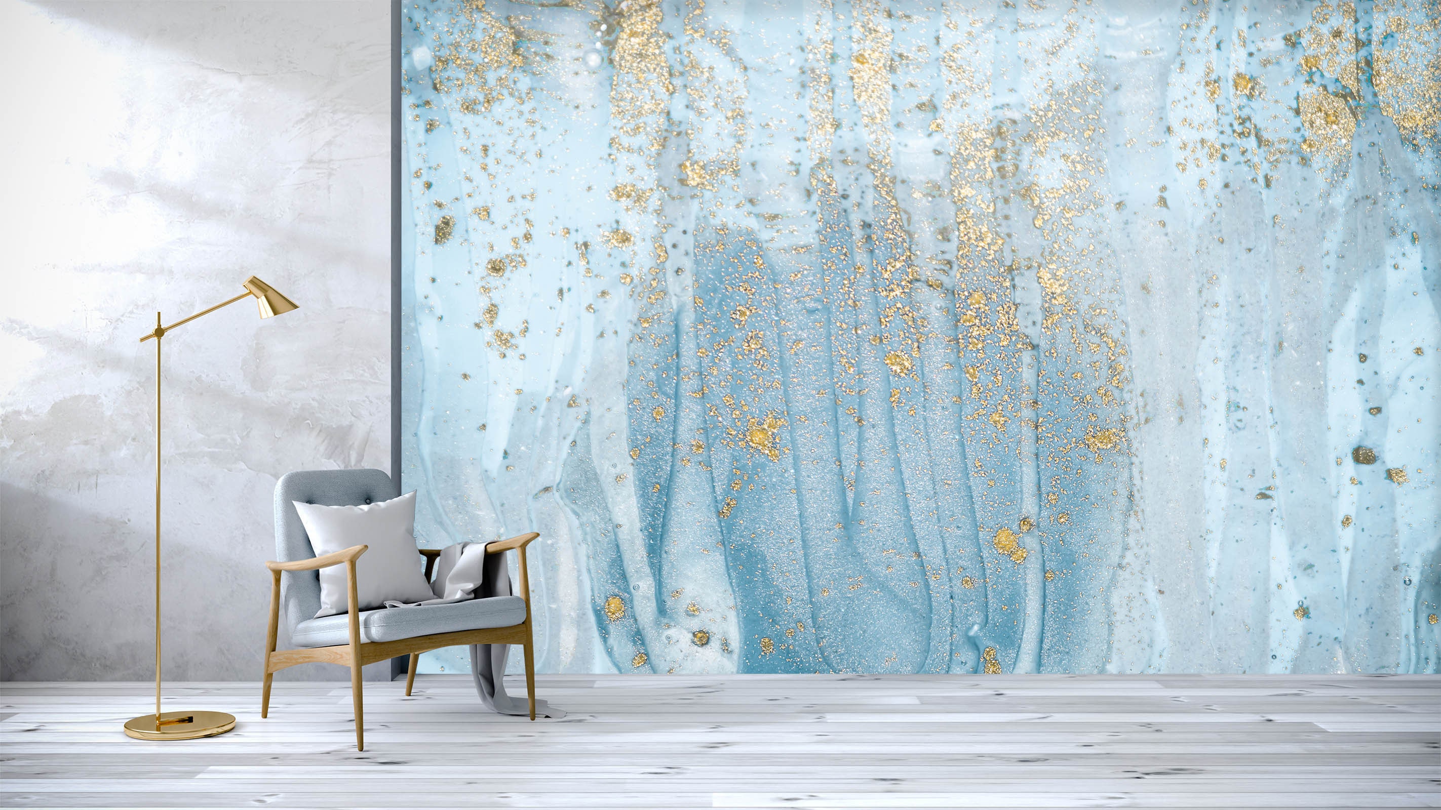 3D Abstract Gold A983 Removable Wallpaper Self Adhesive | Etsy