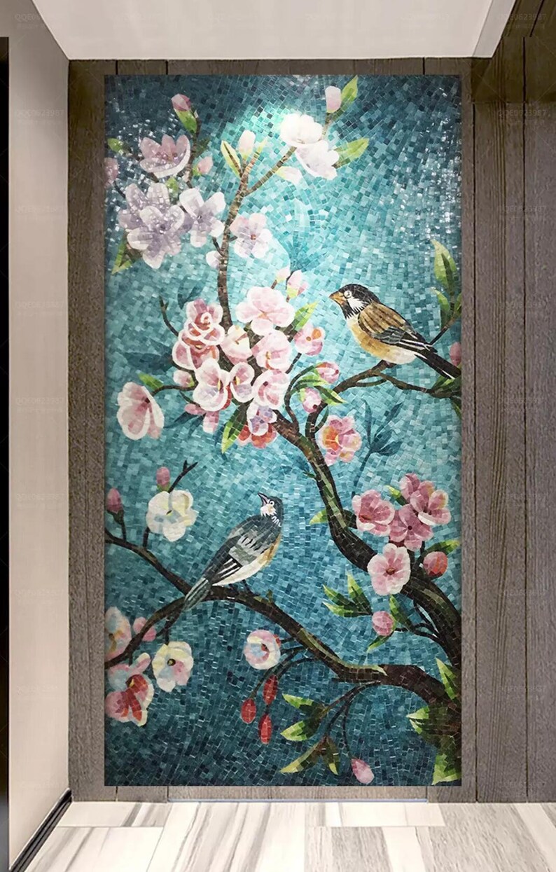 3D Flower Branch A431 Removable Wallpaper Self Adhesive - Etsy
