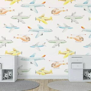 3D Airplanes E330 Removable Wallpaper Self Adhesive Wallpaper Extra ...