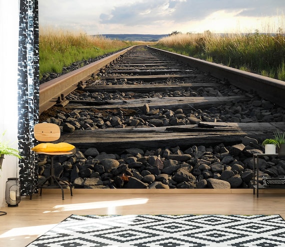Train Tracks Wallpaper 3d