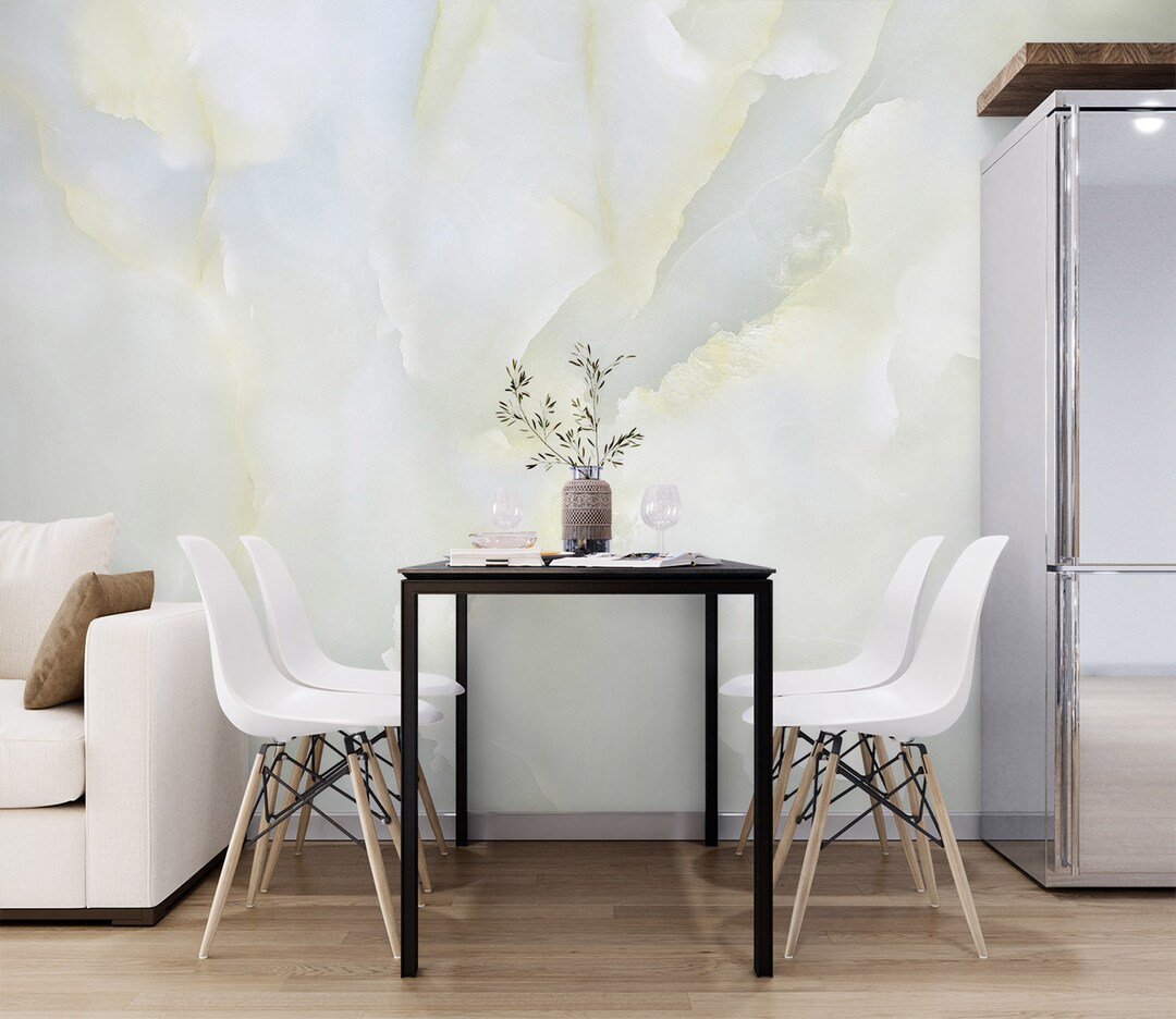 3D Faint Yellow Art L1861 Removable Wallpaper Self Adhesive Wallpaper ...