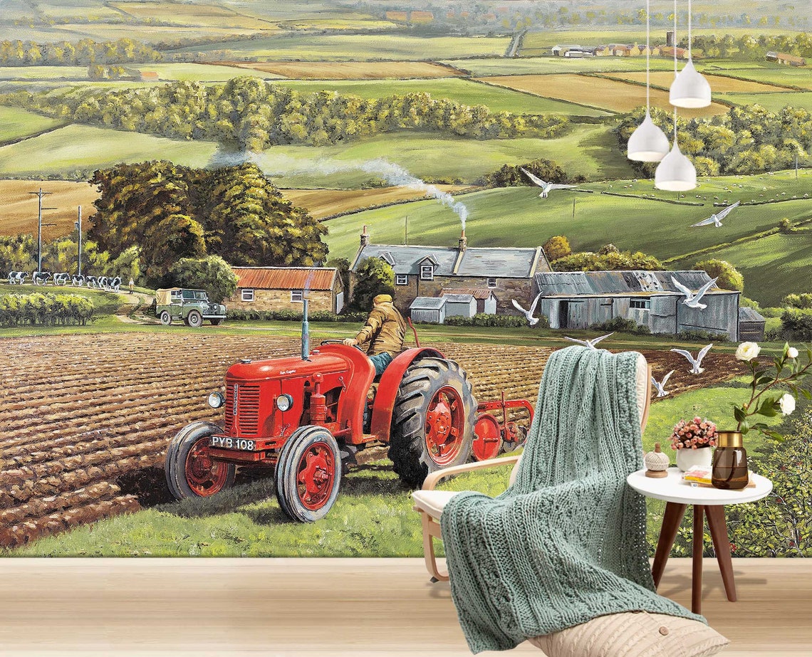 3D Farm Farming House A994 Removable Wallpaper Self Adhesive Wallpaper ...