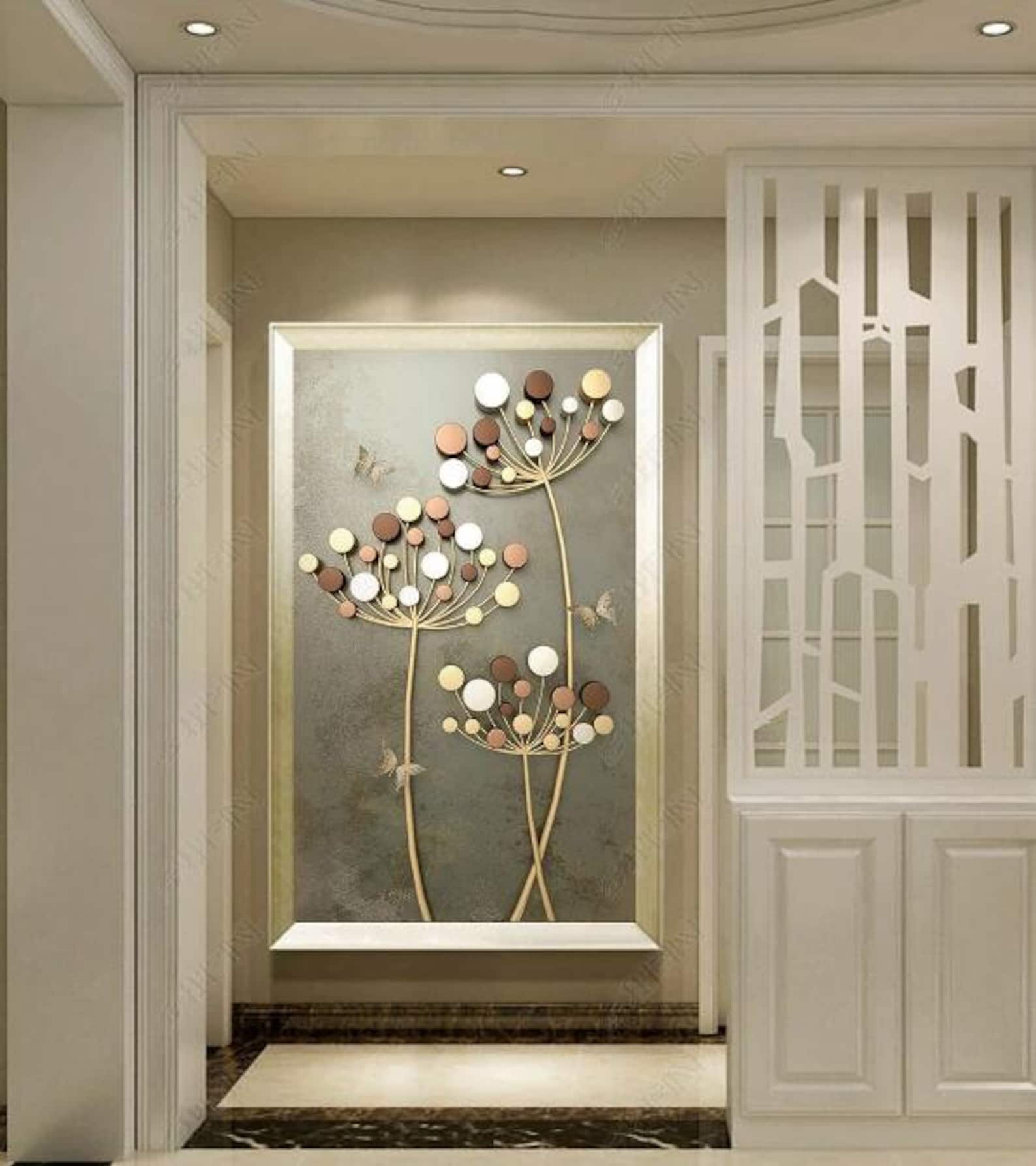 3D Flower Branch A1852 Removable Wallpaper Self Adhesive Wallpaper ...
