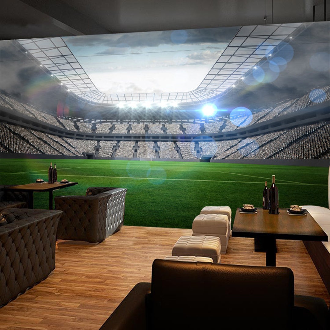 3D Outdoor Stadium L227 Removable Wallpaper Self Adhesive Wallpaper ...