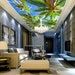 3D Palm Tree and Sky CA456 Ceiling Wallpaper Removable Self - Etsy