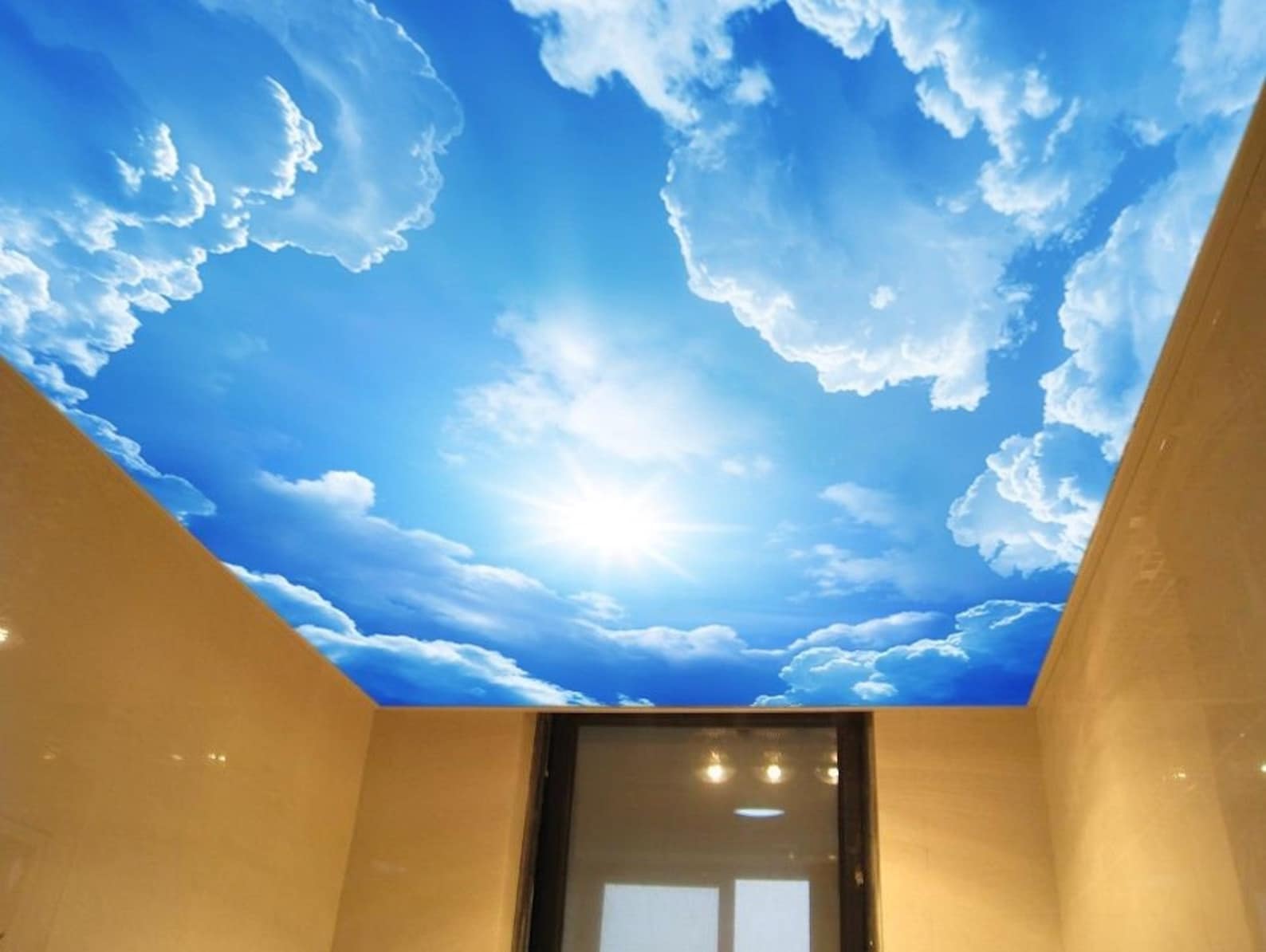 Decke Tapete Himmel 3d