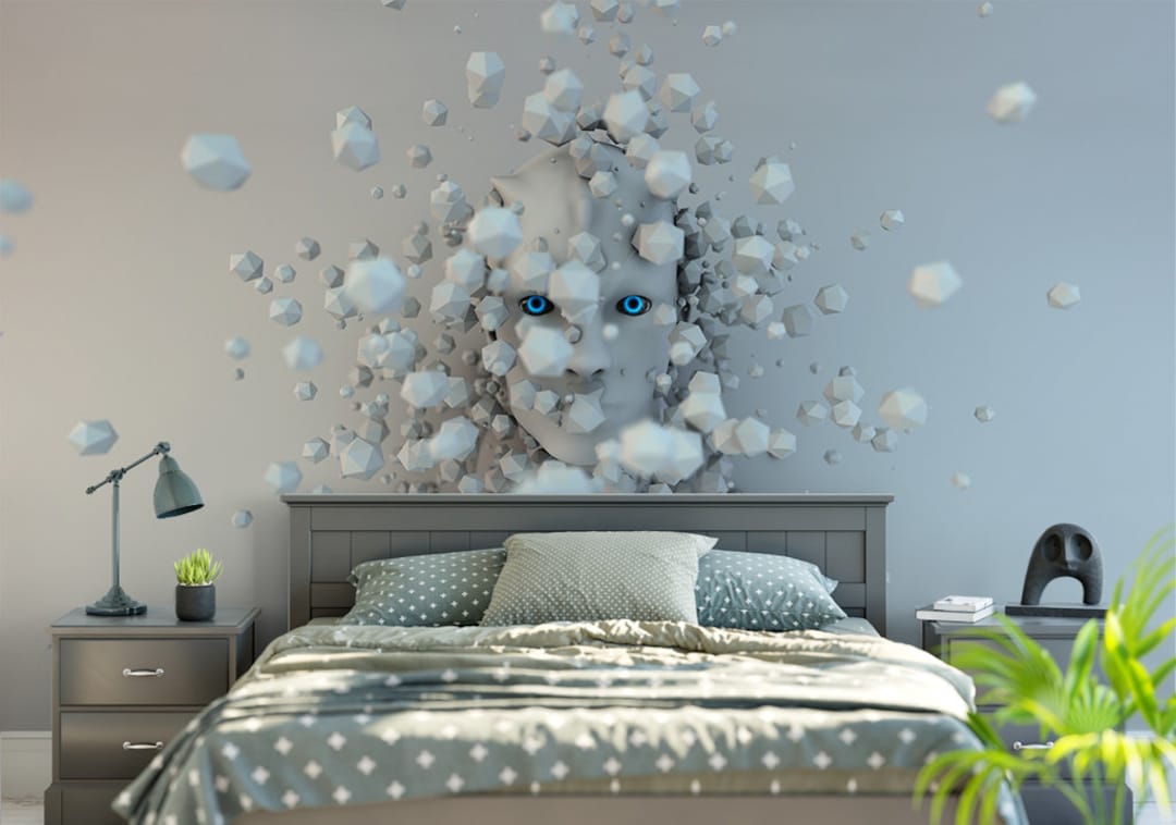 3D Abstract E378 Removable Wallpaper Self Adhesive Wallpaper Extra ...