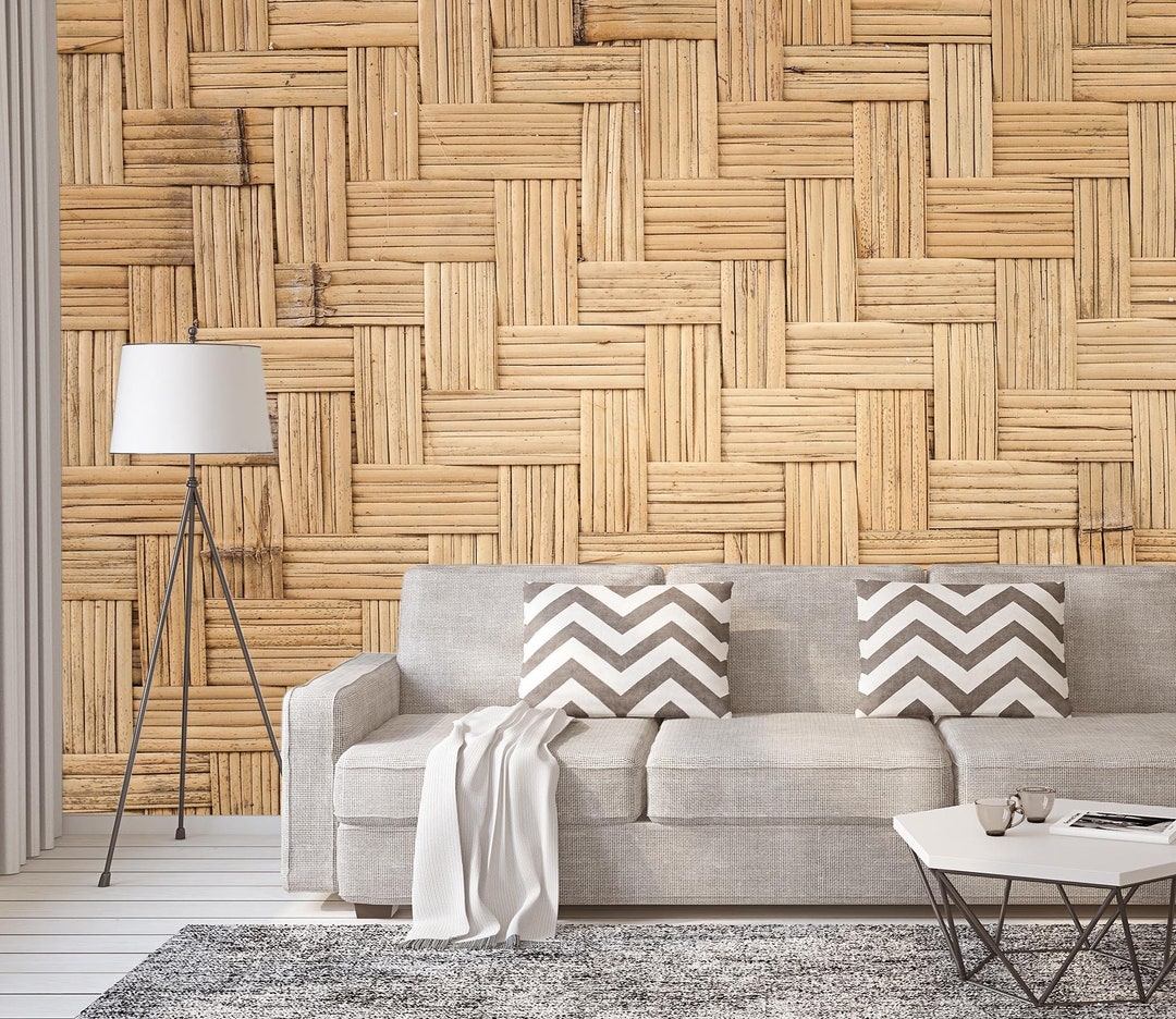 3D Straw Edge Pattern 99 Removable Wallpaper Self Adhesive Wallpaper ...
