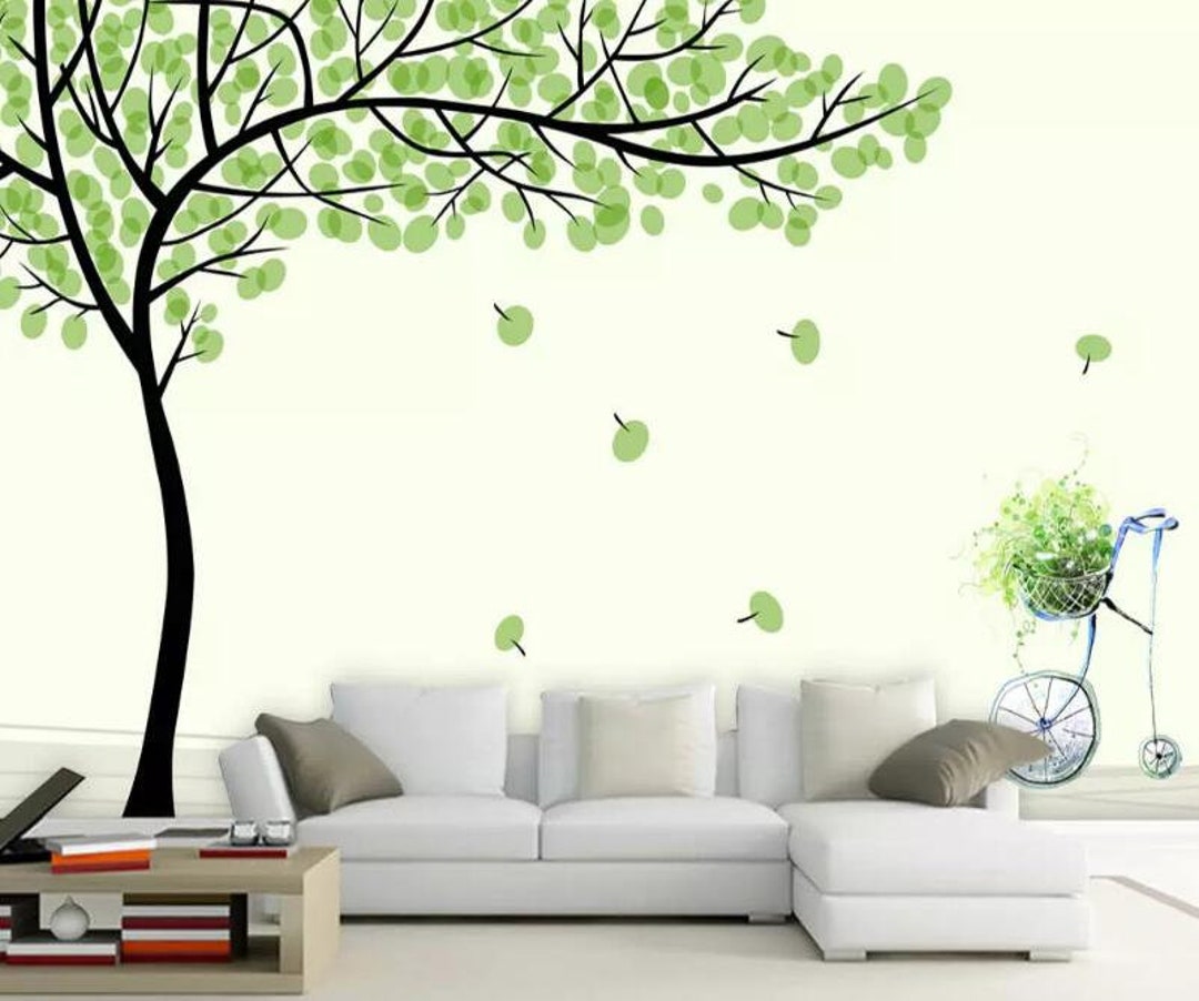 3D Tree E413 Removable Wallpaper Self Adhesive Wallpaper Extra Large ...