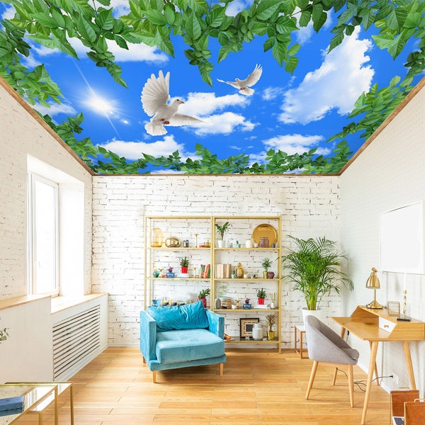 Dove Ceiling Decal - Etsy