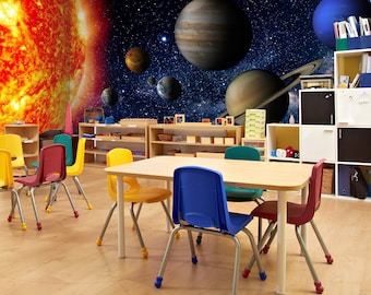 3D World Map MM21 Removable Commercial Wallpaper Self Adhesive | Etsy ...