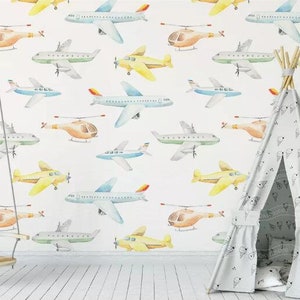 3D Airplanes E330 Removable Wallpaper Self Adhesive Wallpaper Extra ...