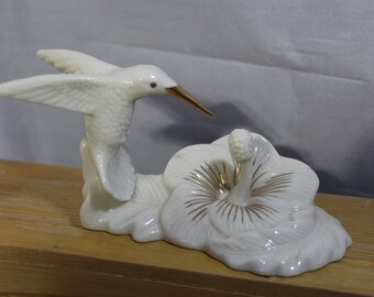 Lenox Hummingbird Figurine - Etsy