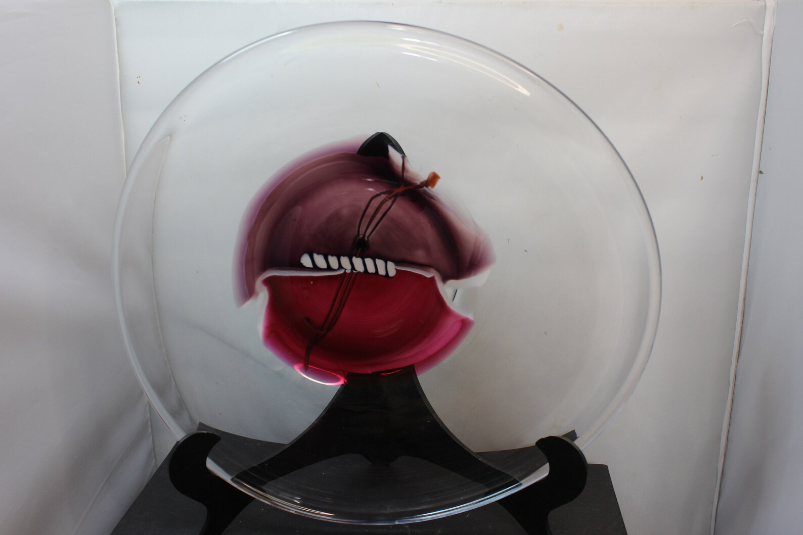 Beautiful Glass Dish Signed James R Wilbert - Etsy