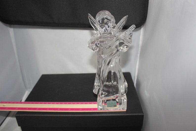 Mikasa Crystal Angel Playing the Mandolin. - Etsy