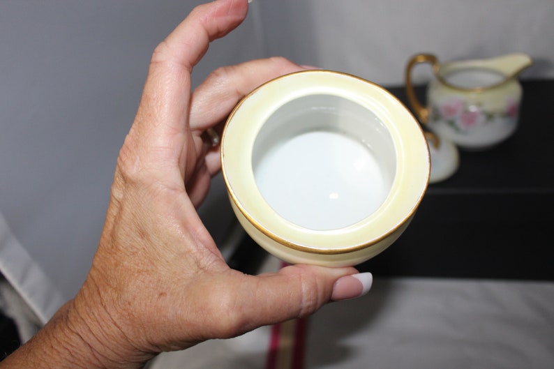 Ceamer and Sugar Dish Marked Germany Beautiful Set - Etsy